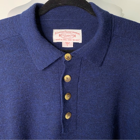 Filson | Sweaters | Cc Filson Garment Mens 0 Wool 14 Button Down ...